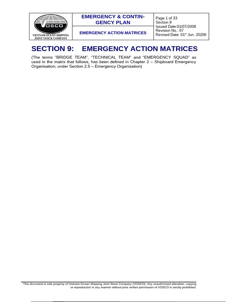 Section 09-ECP | PDF | Marine Salvage | Ships