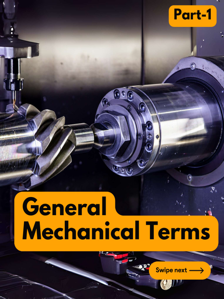 Key Mechanical Engineering Terms Explained | PDF