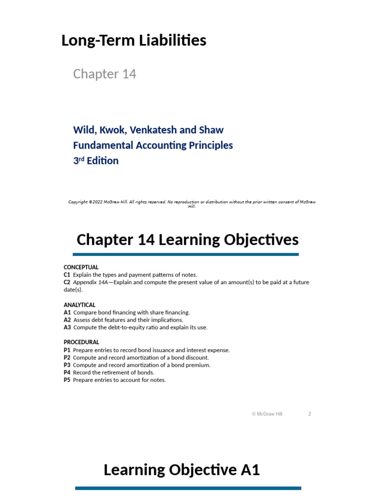 FAP 3e 2021 PPT CH 14 Long-Term Liabilities | PDF | Bonds (Finance) | Interest
