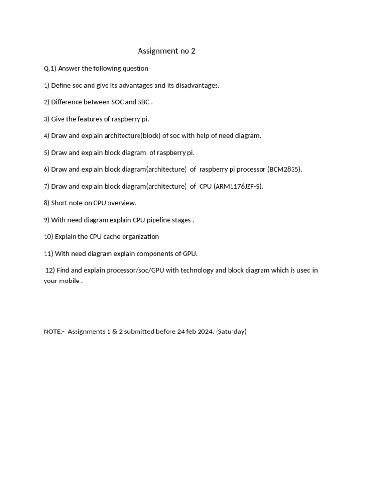 Asignment No 2 | PDF