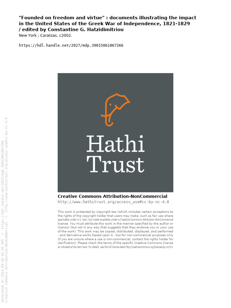 Founded On Freedom and Virtue - Documents Illustrating The Impact | PDF ...