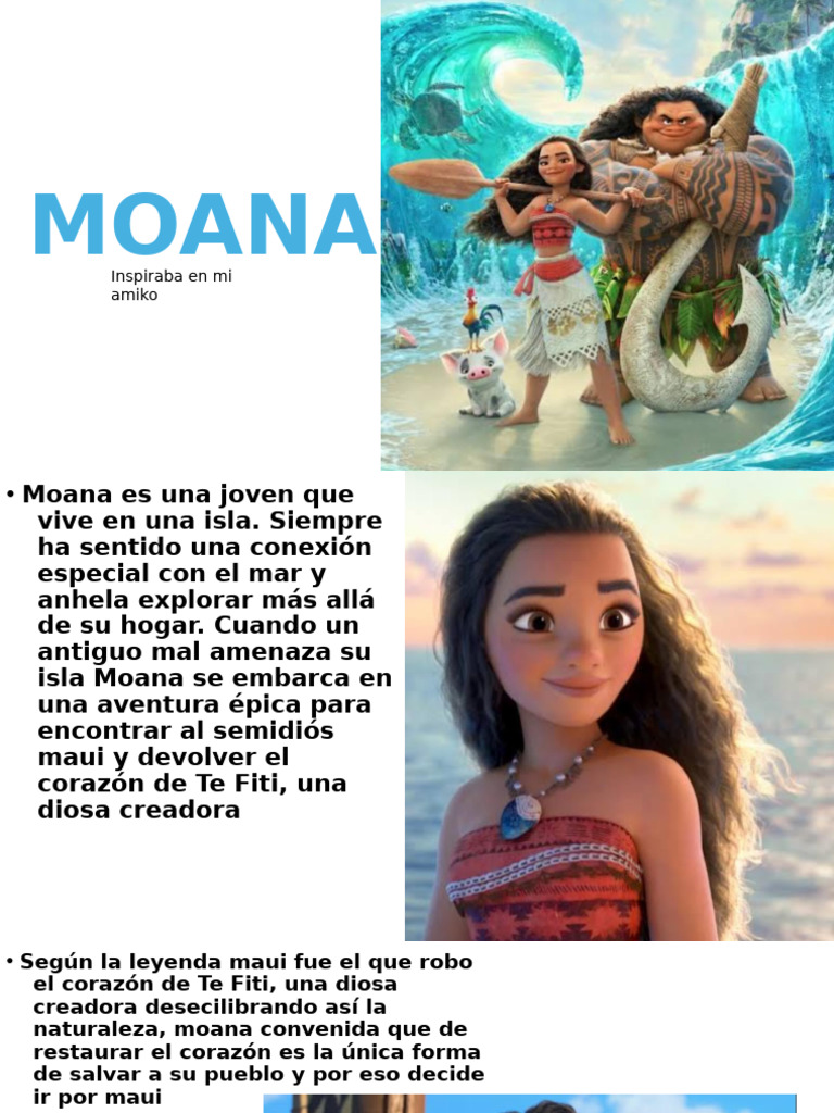 Moana | PDF | Moana (película de 2016)