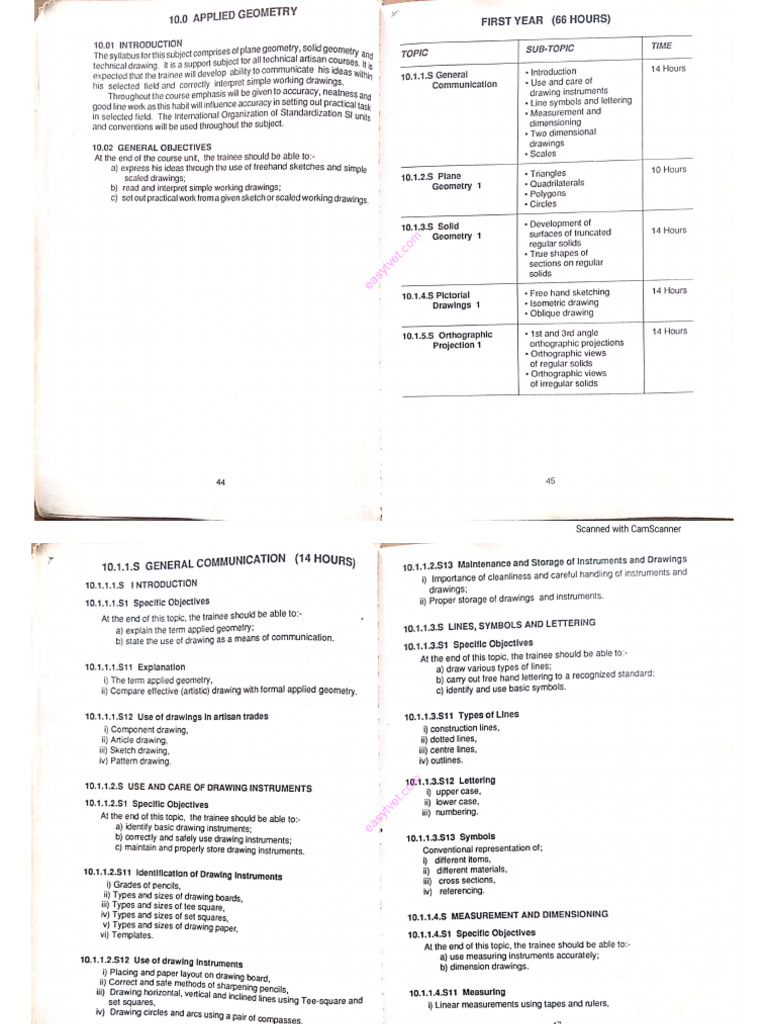 Applied Geometry | PDF