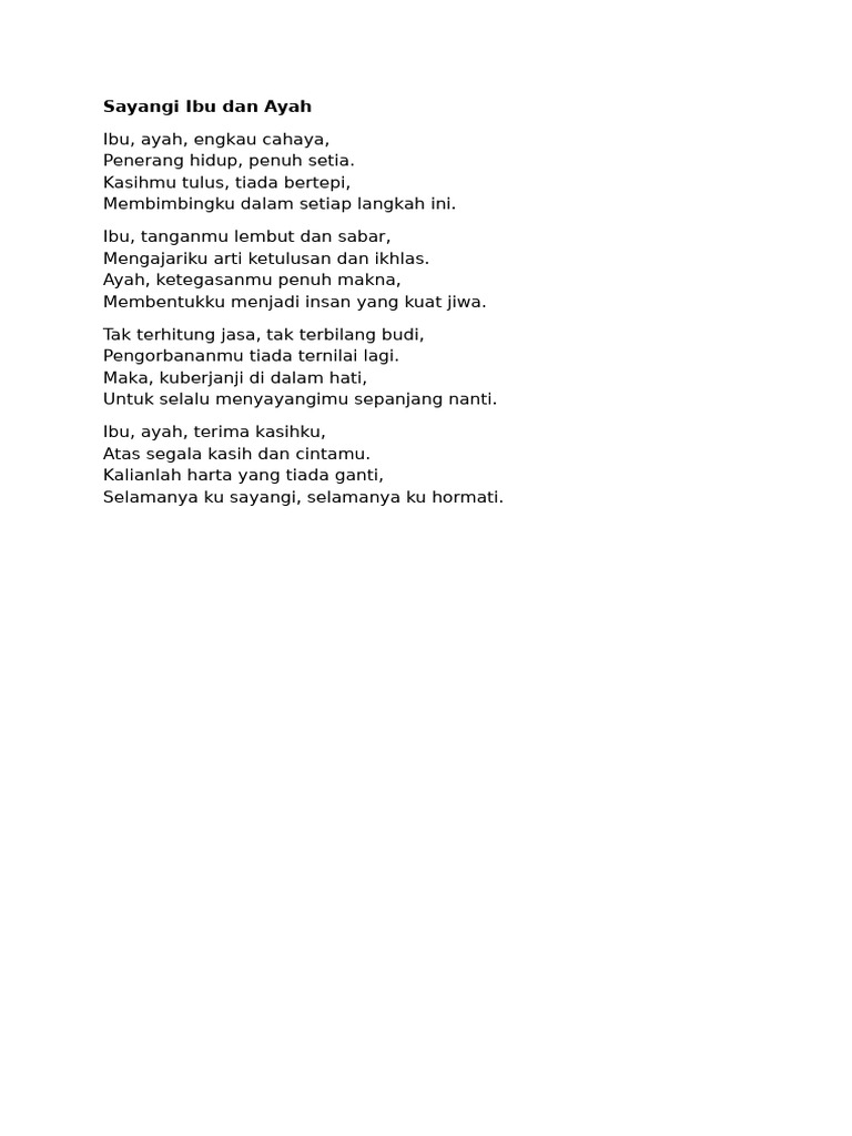 Sajak 5 | PDF
