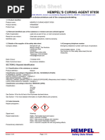 Hempathane HS 55610 Safety Data Sheet | PDF | Personal Protective ...
