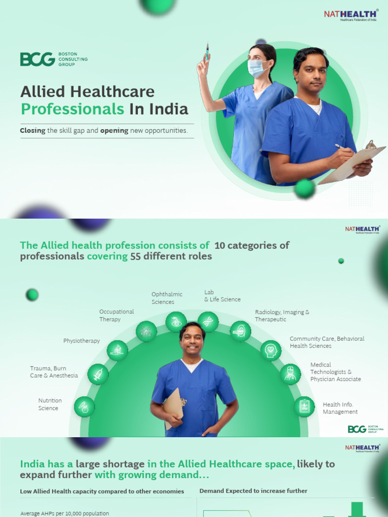 Allied Health ProfessionalsNathealth - Present | PDF | Employment ...