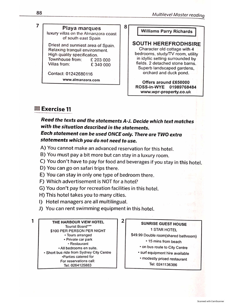 multilevel reading part 2 | PDF