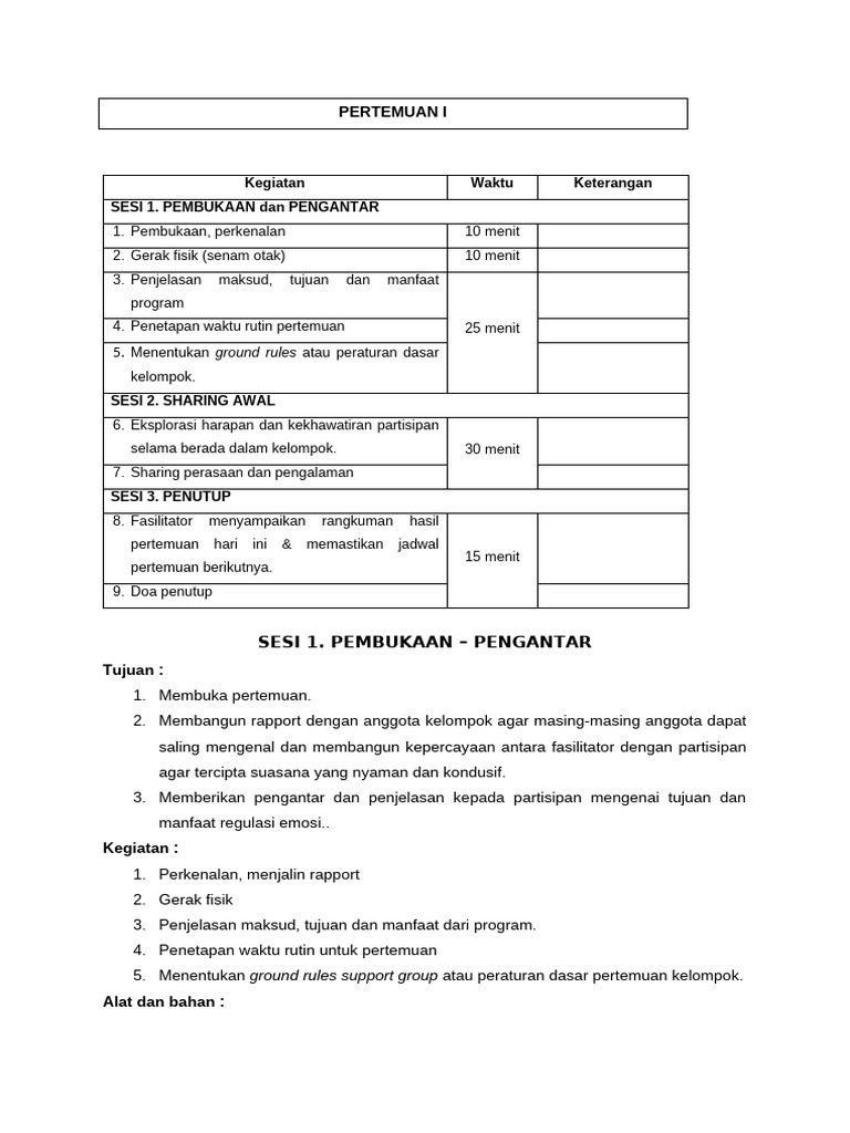 mODUL pERTEMUAN 1-Rev | PDF