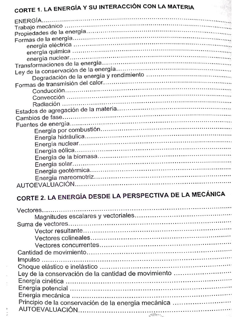 Temario CEIM 1 | PDF