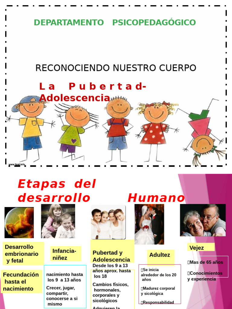 Taller Pubertad Adolescencia | PDF | Adolescencia | Pubertad
