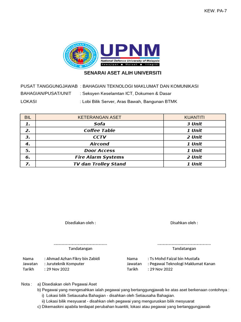 KEW - PA-7 - Lobi Bilik Server | PDF