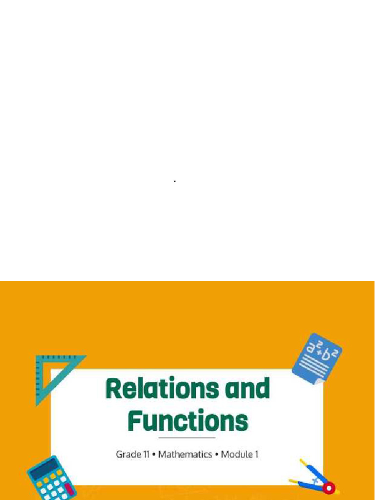 3 Relation & Functions | PDF