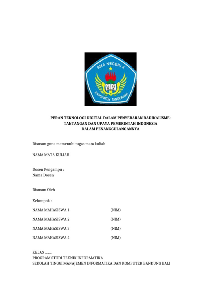 Makalah Final Fix Format | PDF