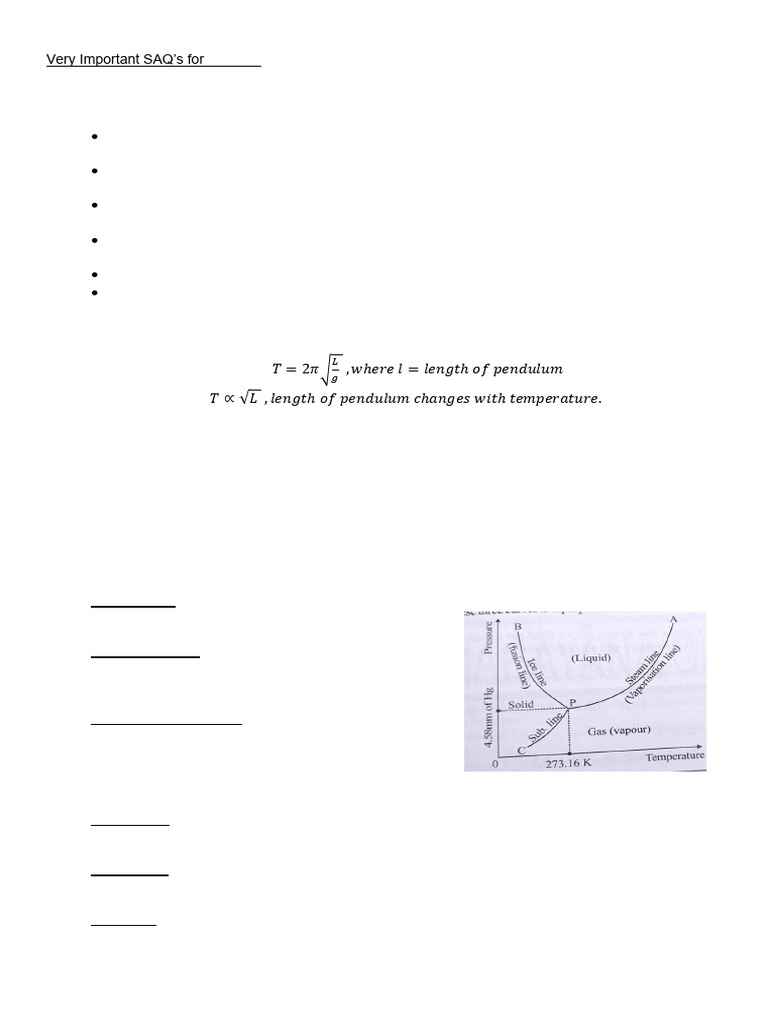 Key Physics Concepts and Formulas | PDF | Rotation Around A Fixed Axis ...