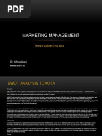 SWOT Analysis Toyota | PDF | Toyota | Hybrid Electric Vehicle