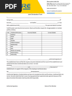 Joint Declaration EPF | PDF | Law