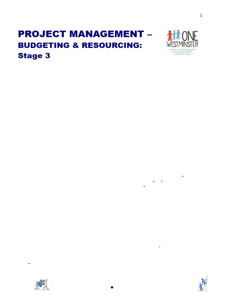 pm3_budget_and_resourcing | PDF | Budget | Project Management