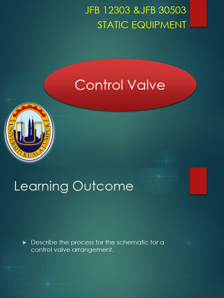 System Control and Valve Sizing | PDF