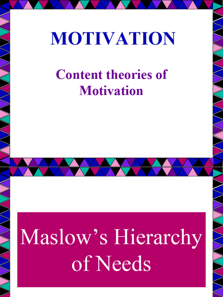 Understanding Motivation Theories | PDF | Motivation | Motivational