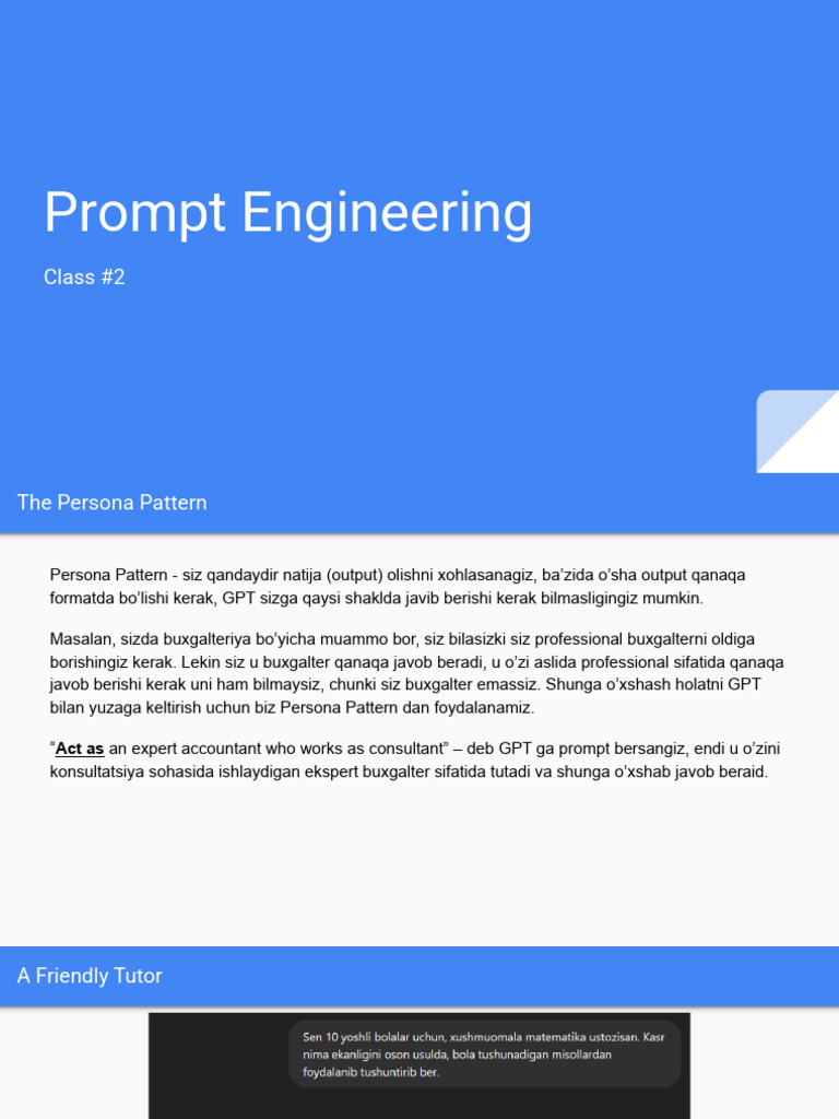 PE Prompt Engineering Uzbek #2 | PDF | Environmental Issues ...