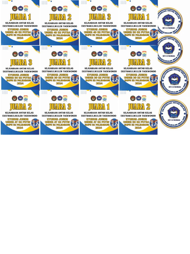 Label Taekwondo | PDF