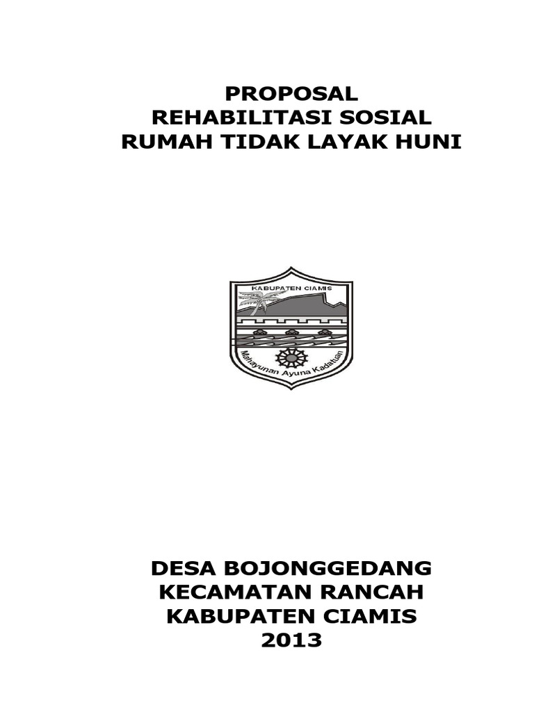 Contoh Proposal Rutilahu | PDF