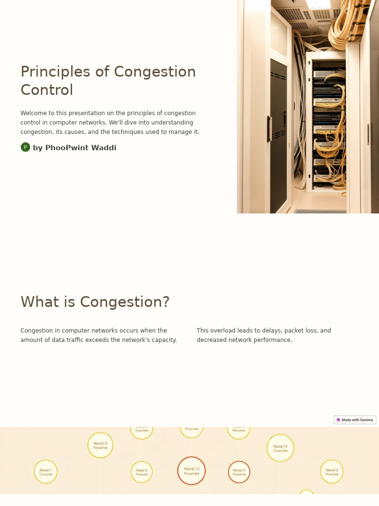 Principles of Congestion Control 2 | PDF | Network Congestion | Computer Network