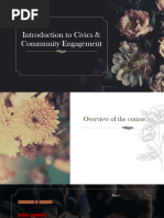 Citizenship and Civic Engagement | PDF | Citizenship | Civic Engagement