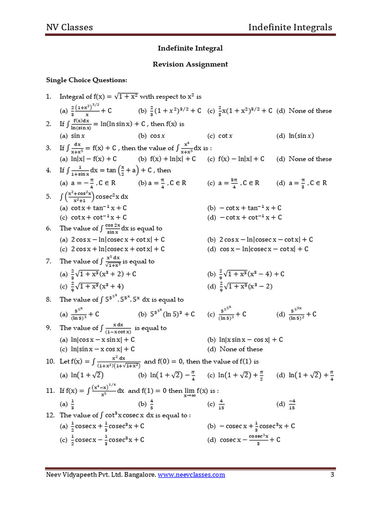 vM0O0j3hZj Opal - Mathematics PT 06 Revision Assignment | PDF | Mathematical Objects | Trigonometry