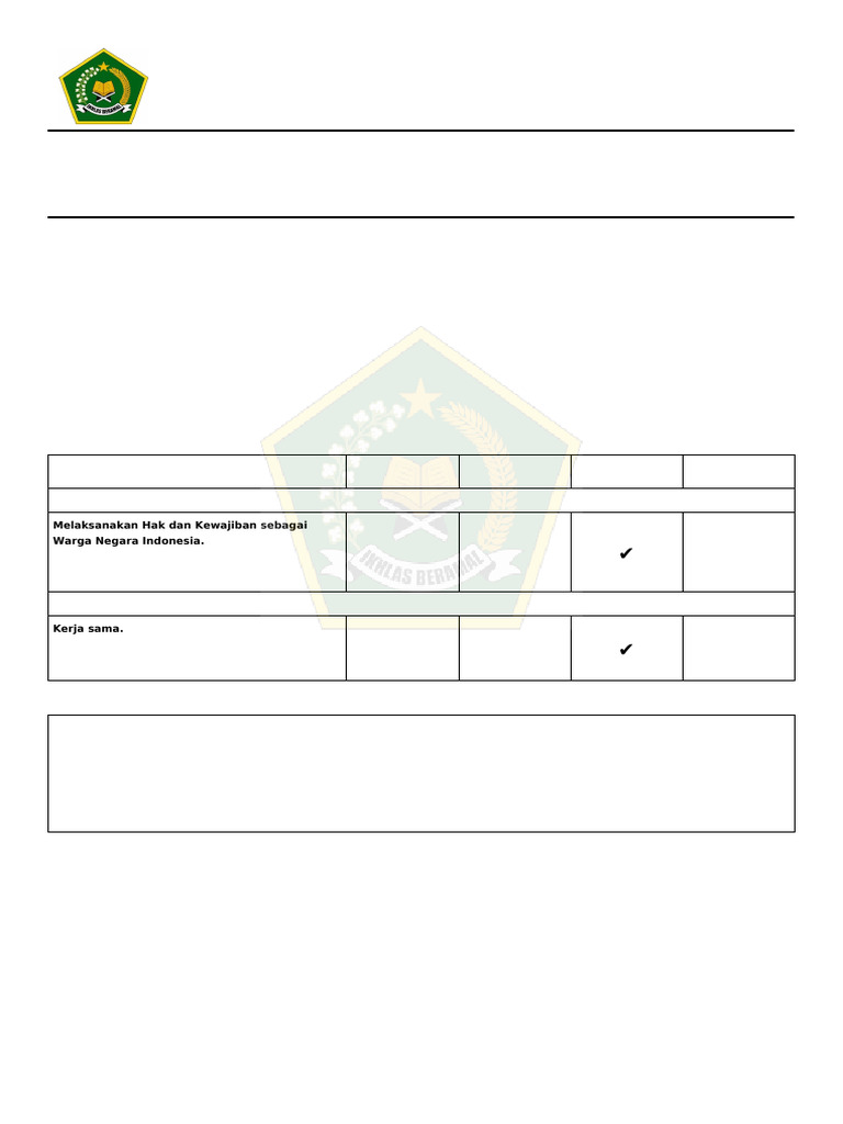 Rapor P5RA X.3 - AHMAD FARHAN AZIZI - 0098334778 | PDF