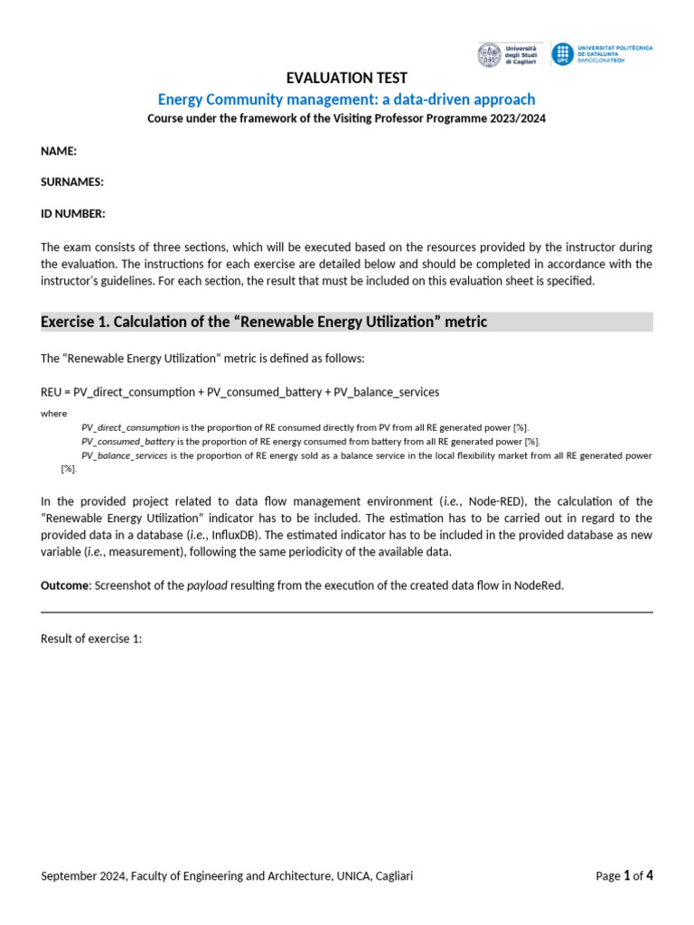 Evaluation Test | PDF | Databases | Evaluation