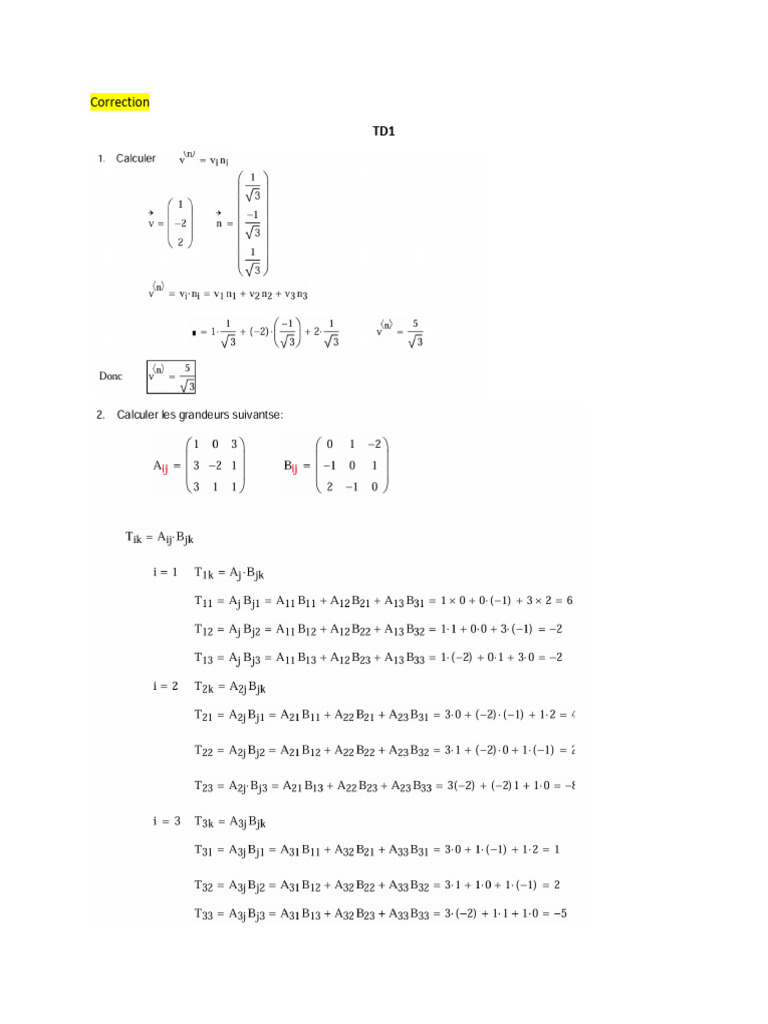 Correction MMC-V1 | PDF