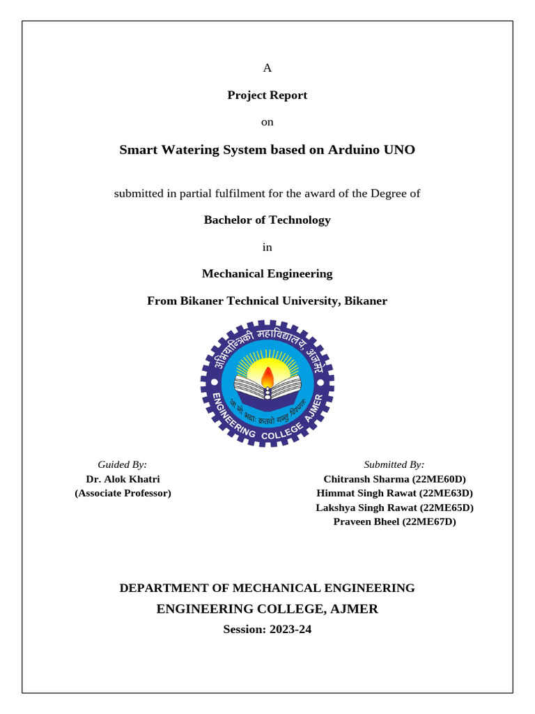 Project Report-Template | PDF