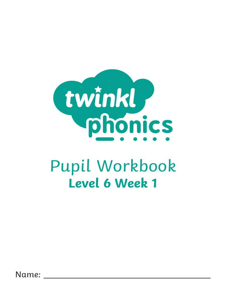 Level 6 Phonics Workbook: /igh/ Sound | PDF | Linguistics | Orthography