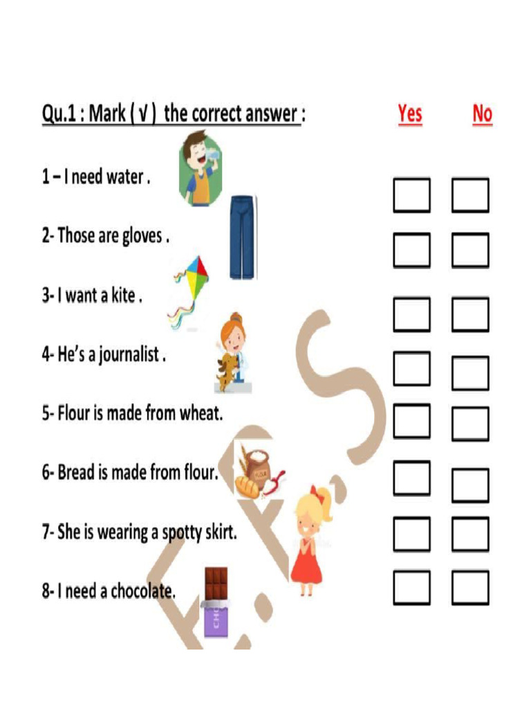 Revision Sheet Primary 1 Connect Plus | PDF
