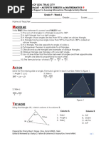 Law of Sines and Cosines Practice Problems | PDF