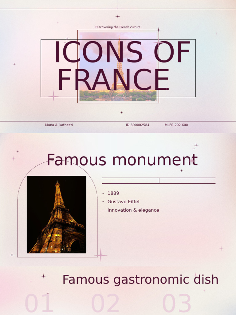 Icons of French Culture and Innovation | PDF