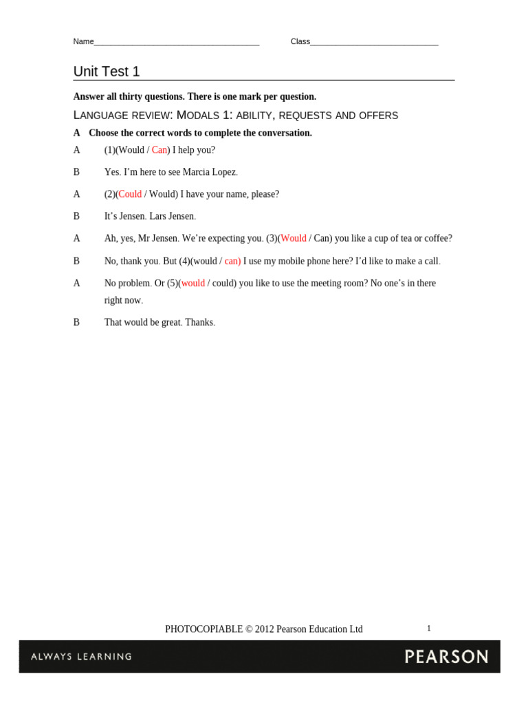 Unit Test 1+2 | PDF | Linguistics