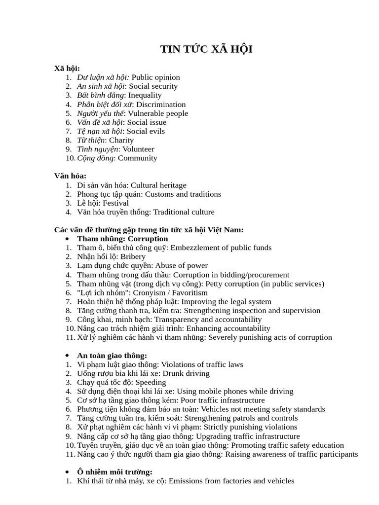 Tin T C Xã H I | PDF