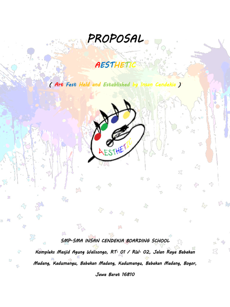 Proposal Aesthetic Gabungan | PDF