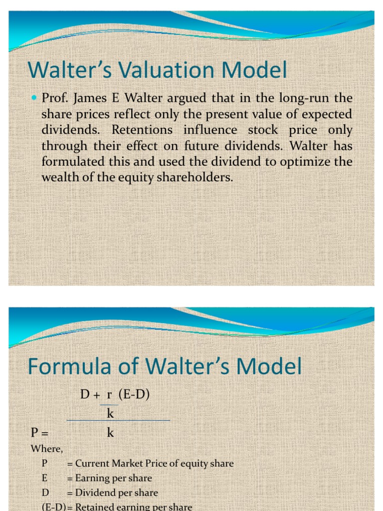 Walter Model | PDF