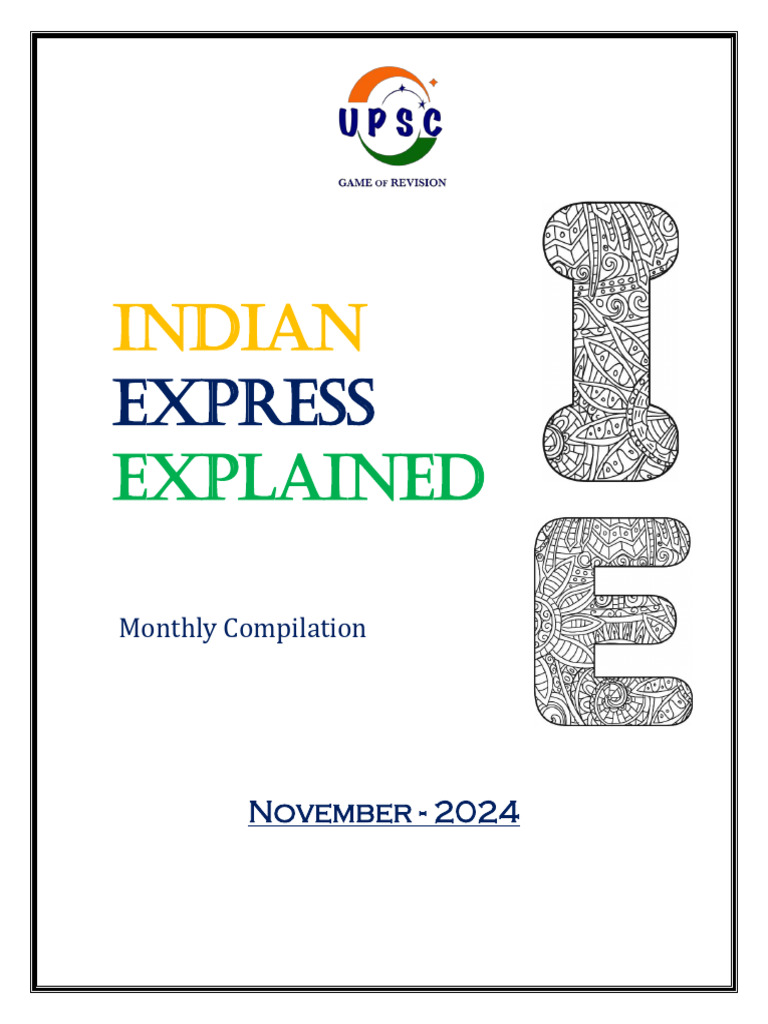 November 2024 Monthly News Summary | PDF