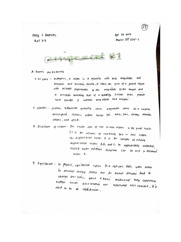 27-PHYS2-ASSIGN1 | PDF