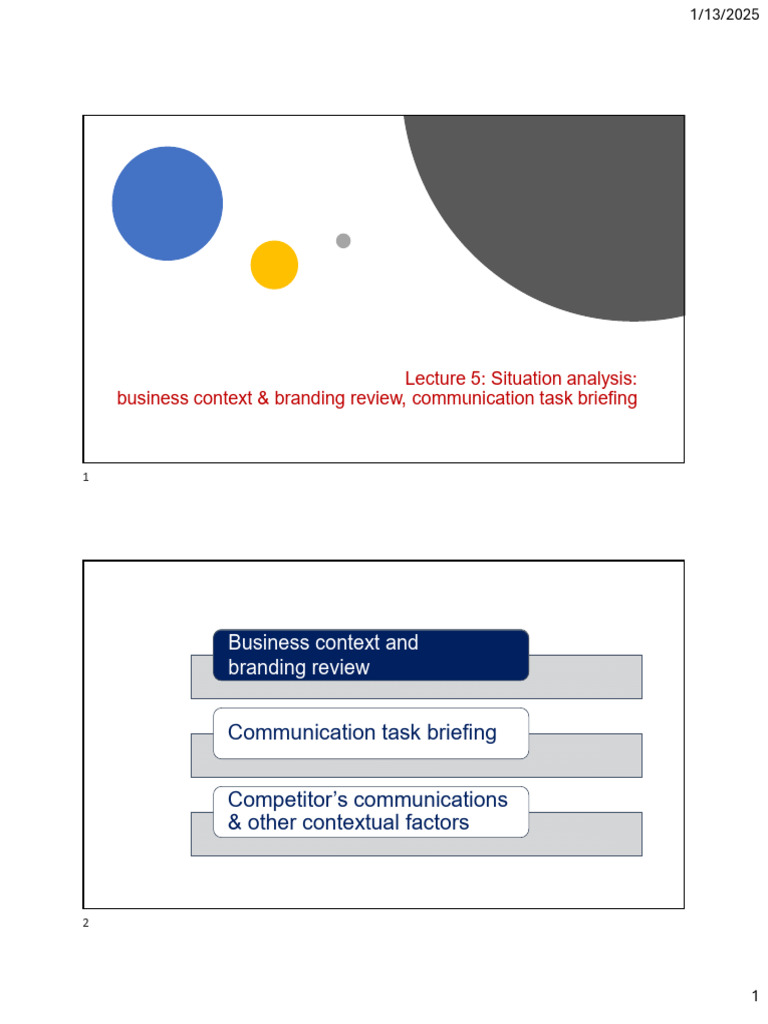 Marcom Situation Analysis Print | PDF | Brand | Marketing