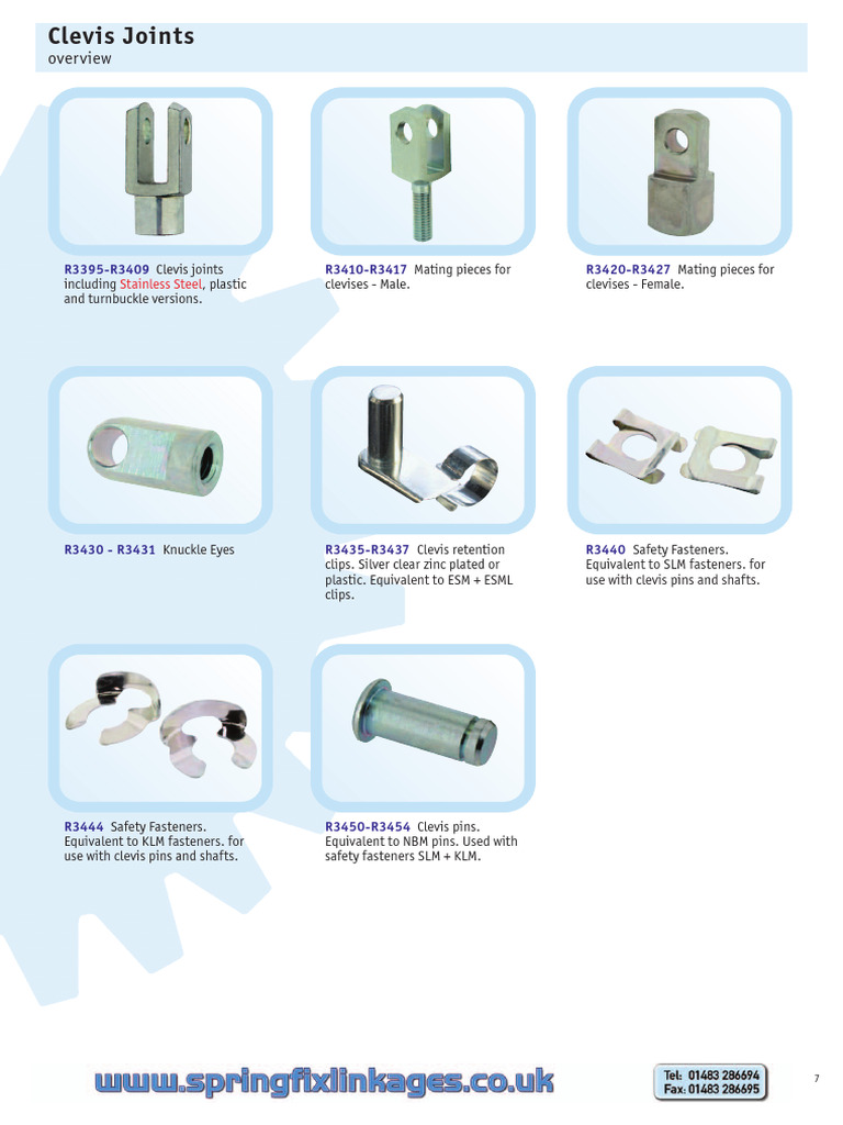 Clevis Joints | PDF