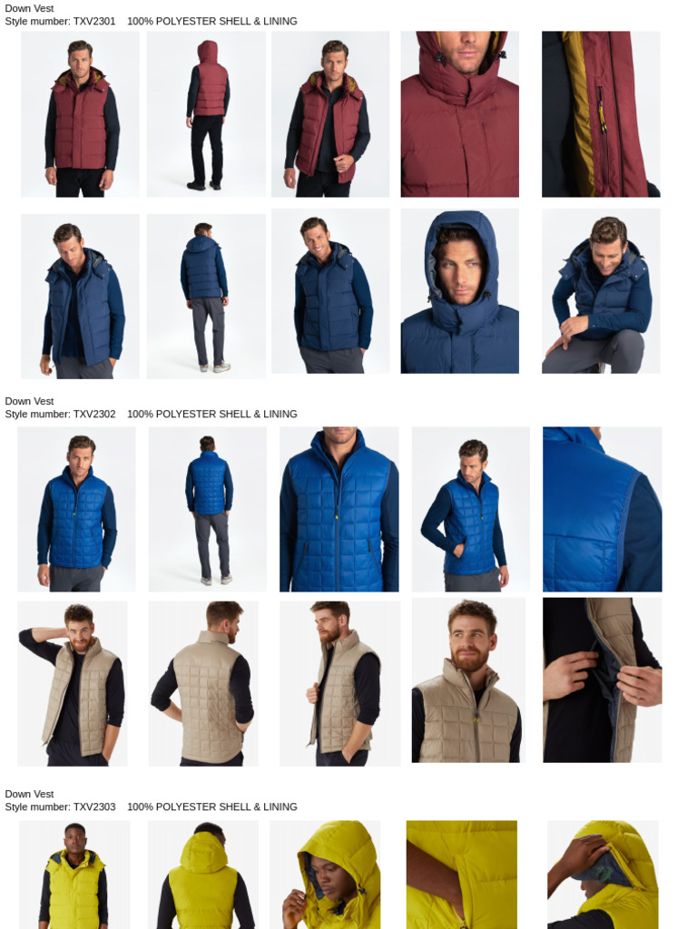 TX 2023 New Style Jackets | PDF