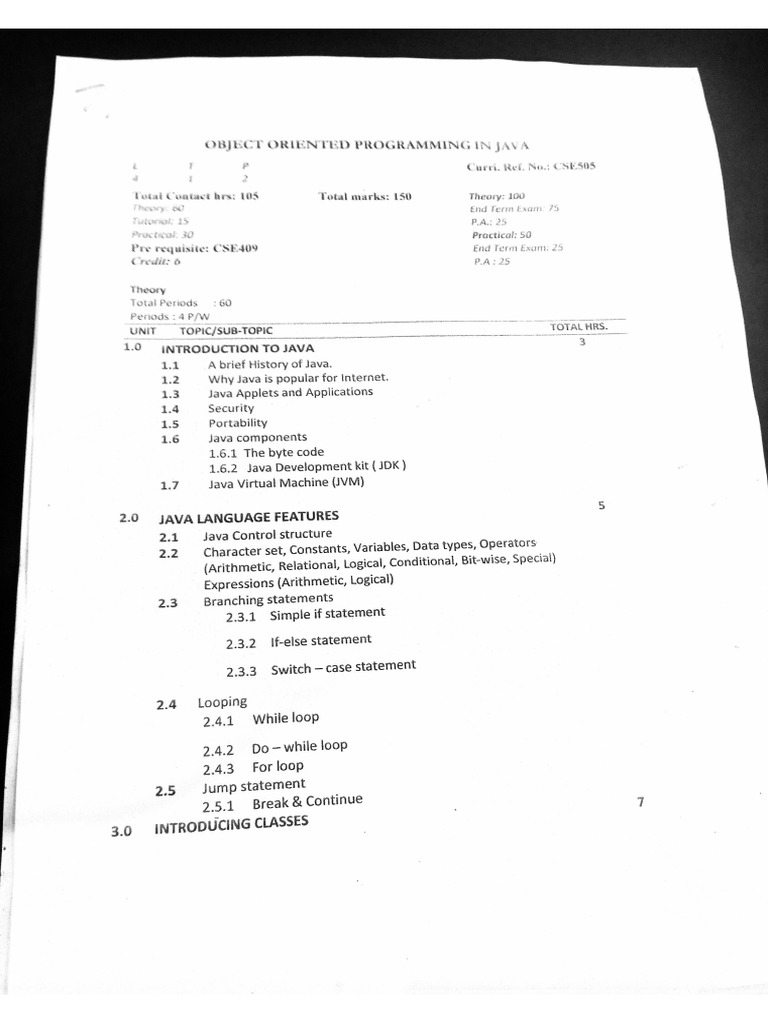 Object Oriented Programming | PDF