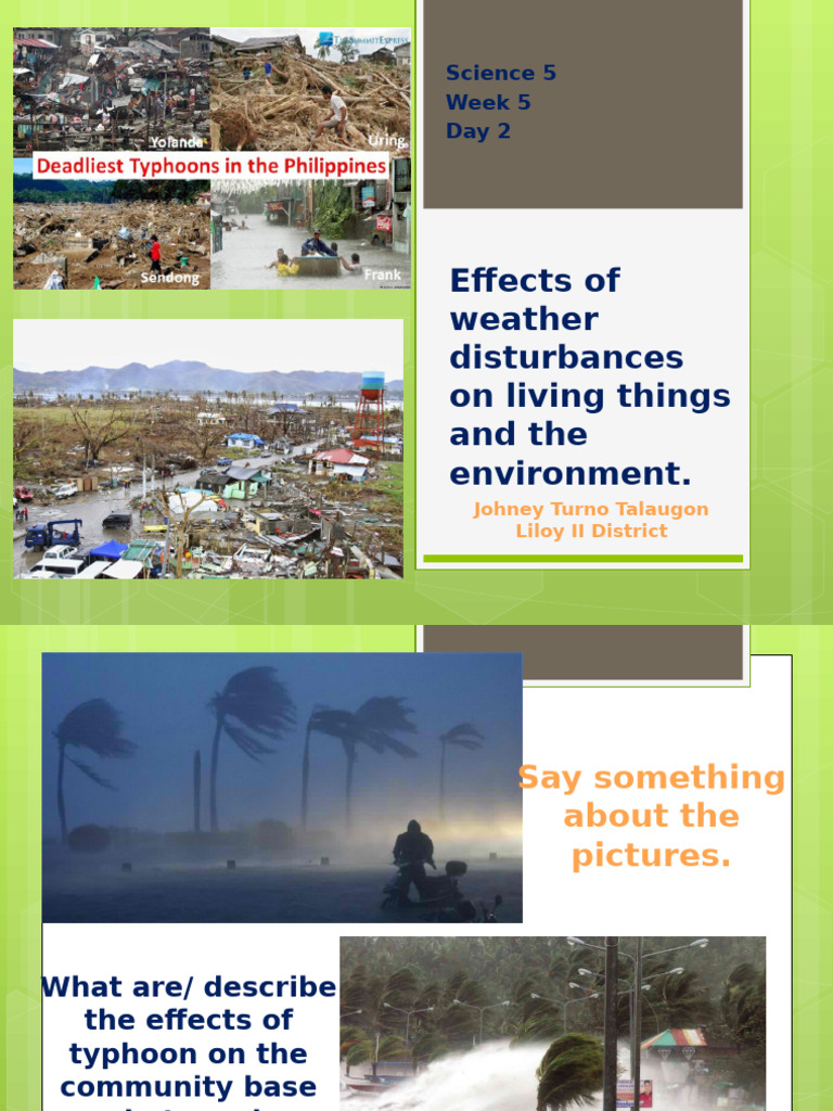 Science 5 Week 5 Day 2 Quarter 4 | PDF