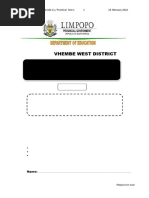 Physical Sciences Grade 11 Controlled Test - March 2024 | PDF | Force ...