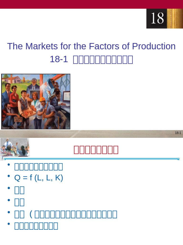Ch18 1 | PDF | Labour Economics | Marginal Cost